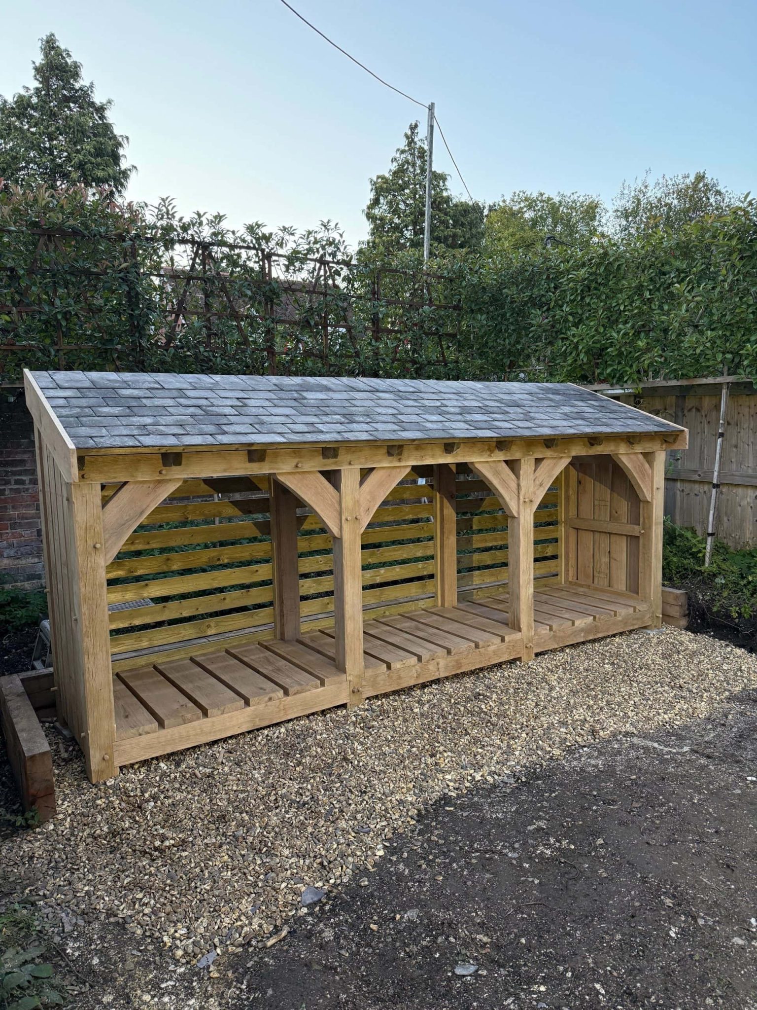 Bespoke Log Stores & Bin Stores | Installed UK-Wide